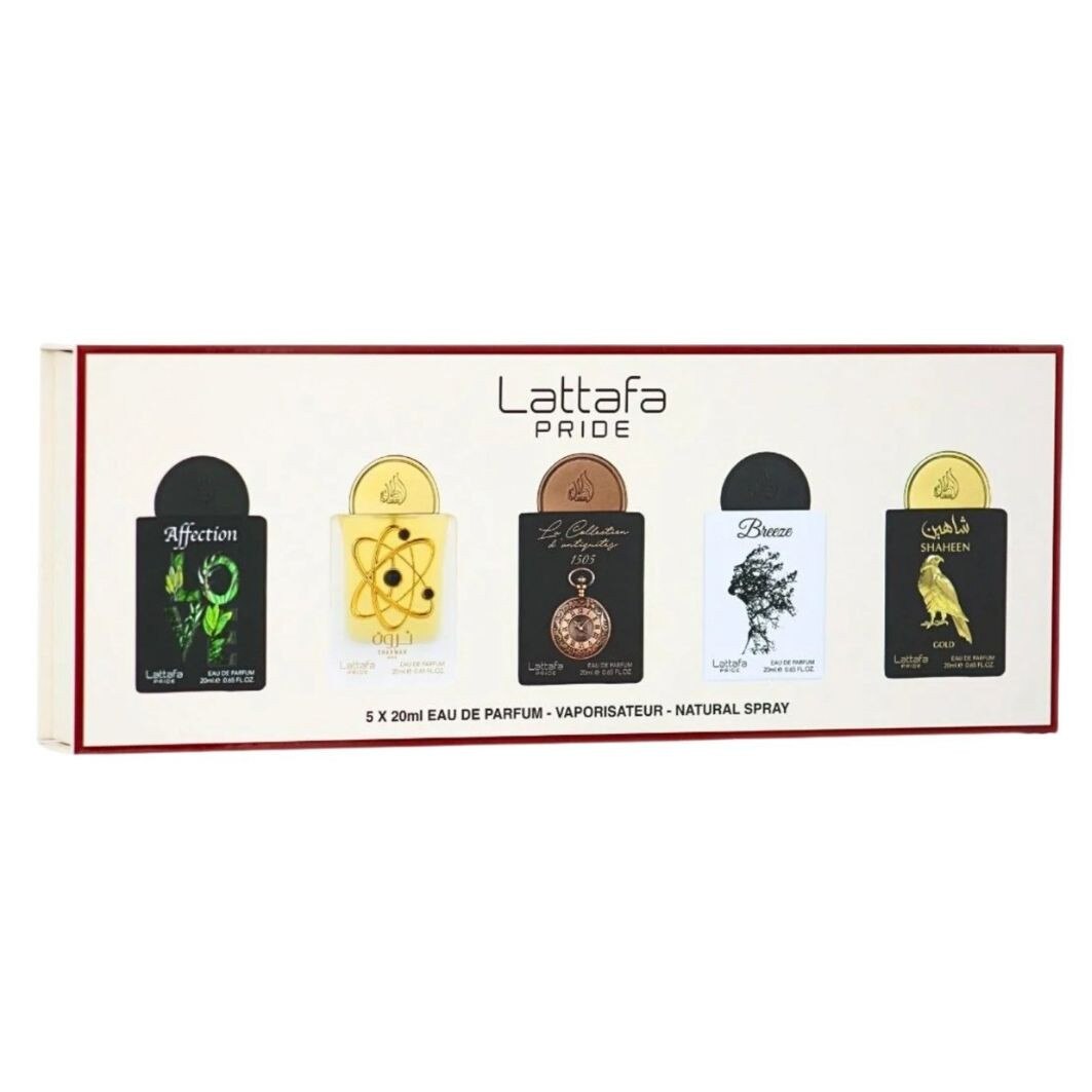 Set parfumuri Lattafa Pride, 5 x 20 ml, Unisex, diverse arome orientale ...