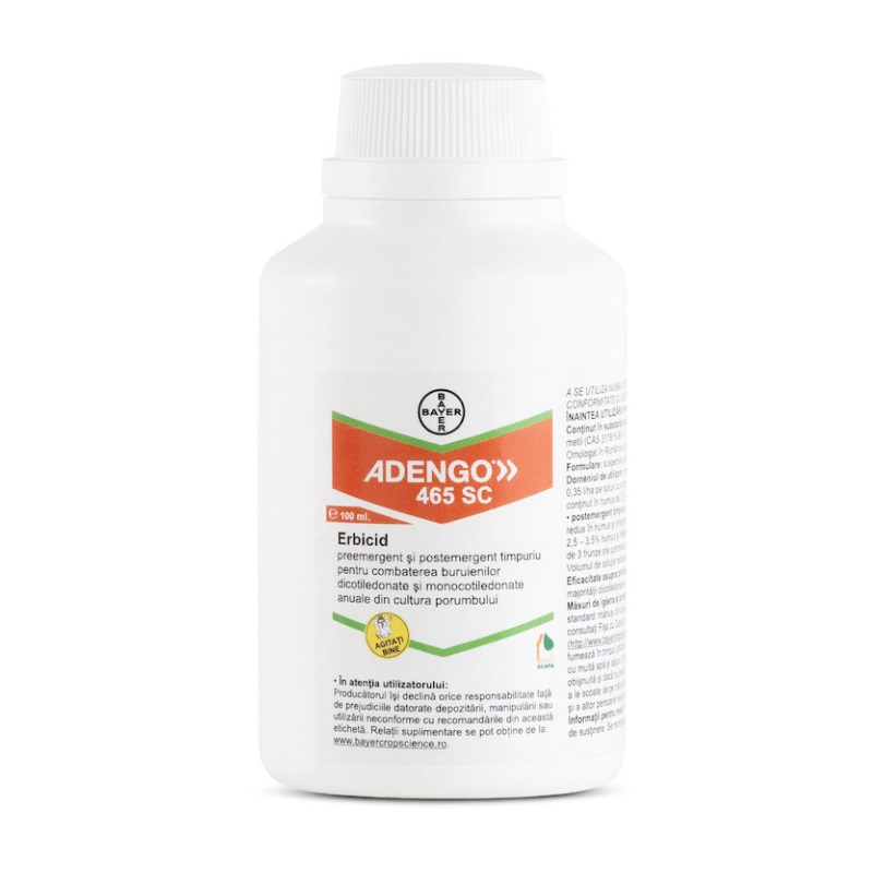Erbicid Adengo 465 SC, Bayer CropScience, 100 ml, aplicare preemergentă ...
