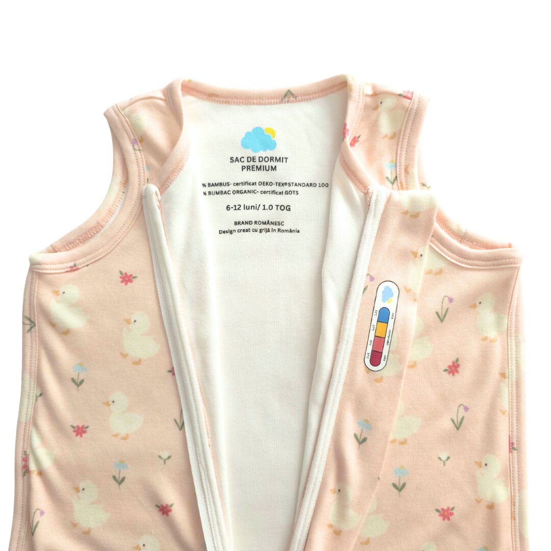 Sac de Dormit pentru Bebelusi si Copii, Primavara- Vara, 6-12 luni, 1 ...