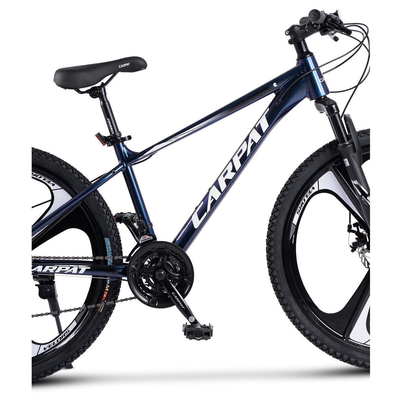 Bicicleta MTB Carpat Evolution C26313M 26", Albastru/Cameleon/Alb - eMAG.ro