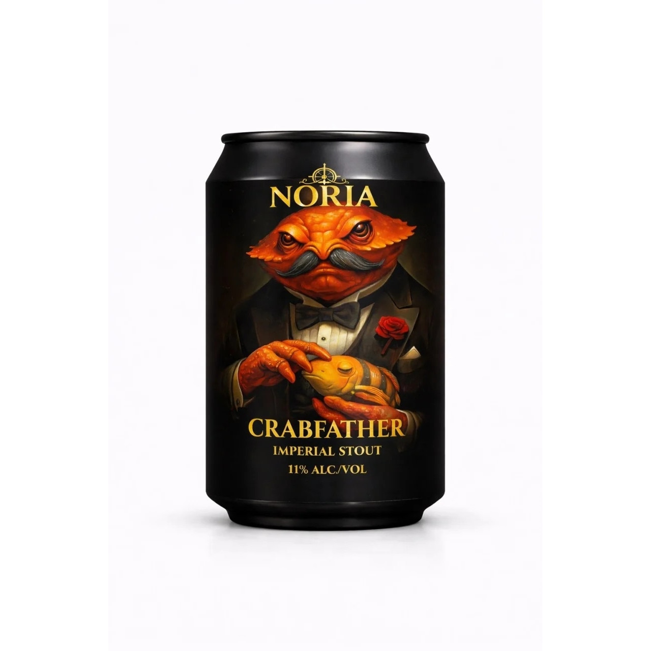 Bere Doza Neagra Noria - Crabfather, 10.5%, 330ml - eMAG.ro