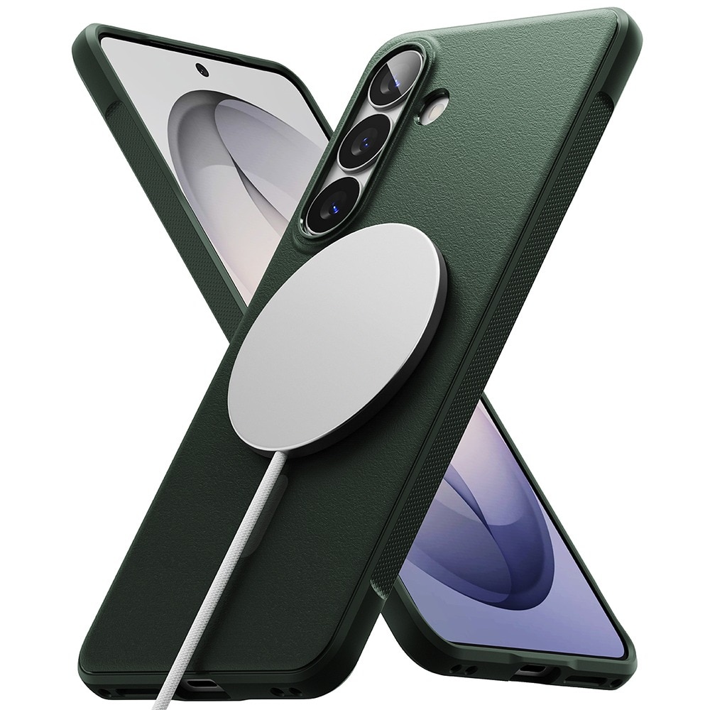 Husă Ringke Onyx, protecție antisoc, design slim, verde închis, pentru ...