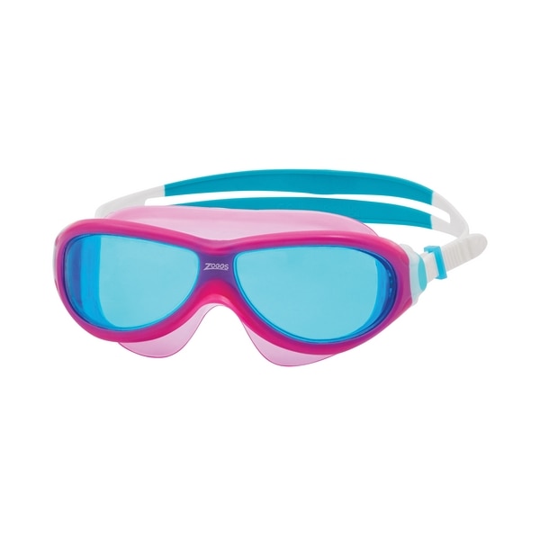 Ochelari sport Zoggs Phantom Junior, roz/alb/albastru, set - eMAG.ro