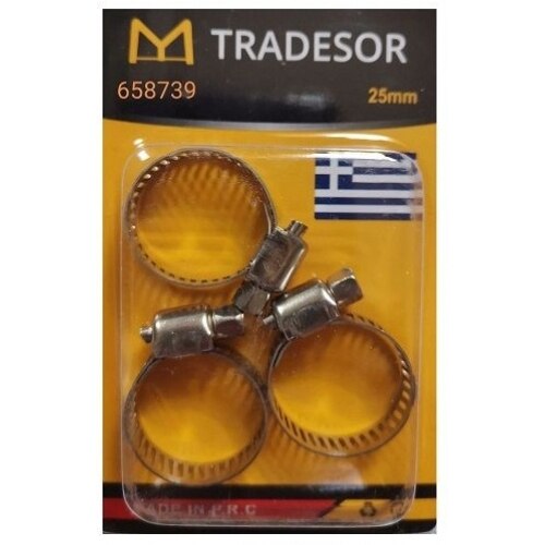 Cleme pentru tevi, Tradesor, 12 buc, 25mm - eMAG.ro