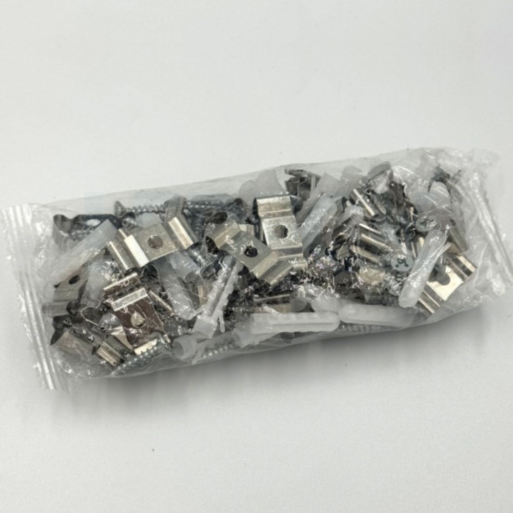 Cleme Metalice Fixare Honeycomb Hexagon LED – Montaj Perete/Tavan ...