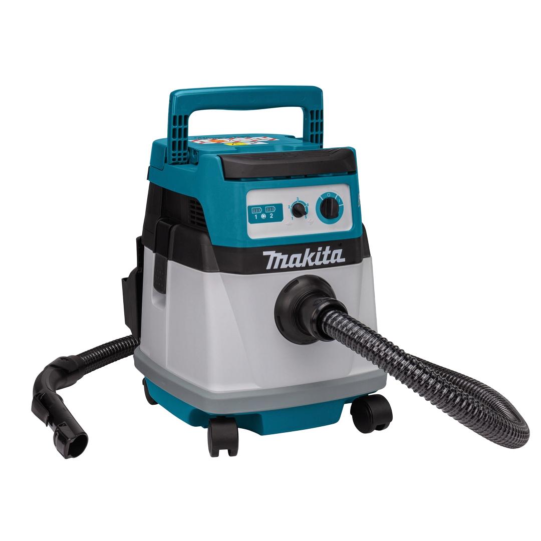 Aspirator fara fir Makita DVC155LZX2, 2x18V (36V), 15L/12L, tehnologie ...