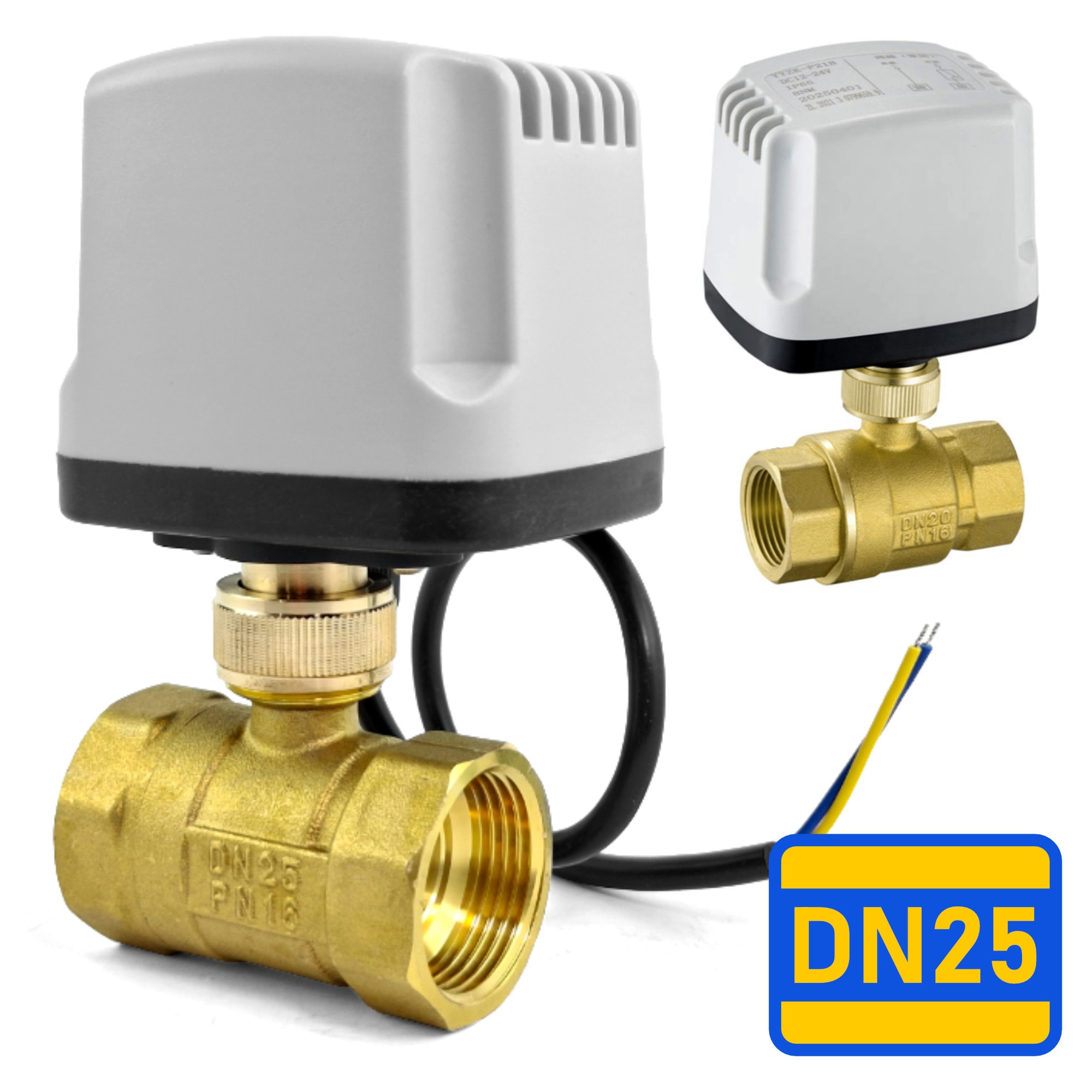 Electrovalva DN25 1 inch, 24V, 6W, control debit apa, automatizare ...