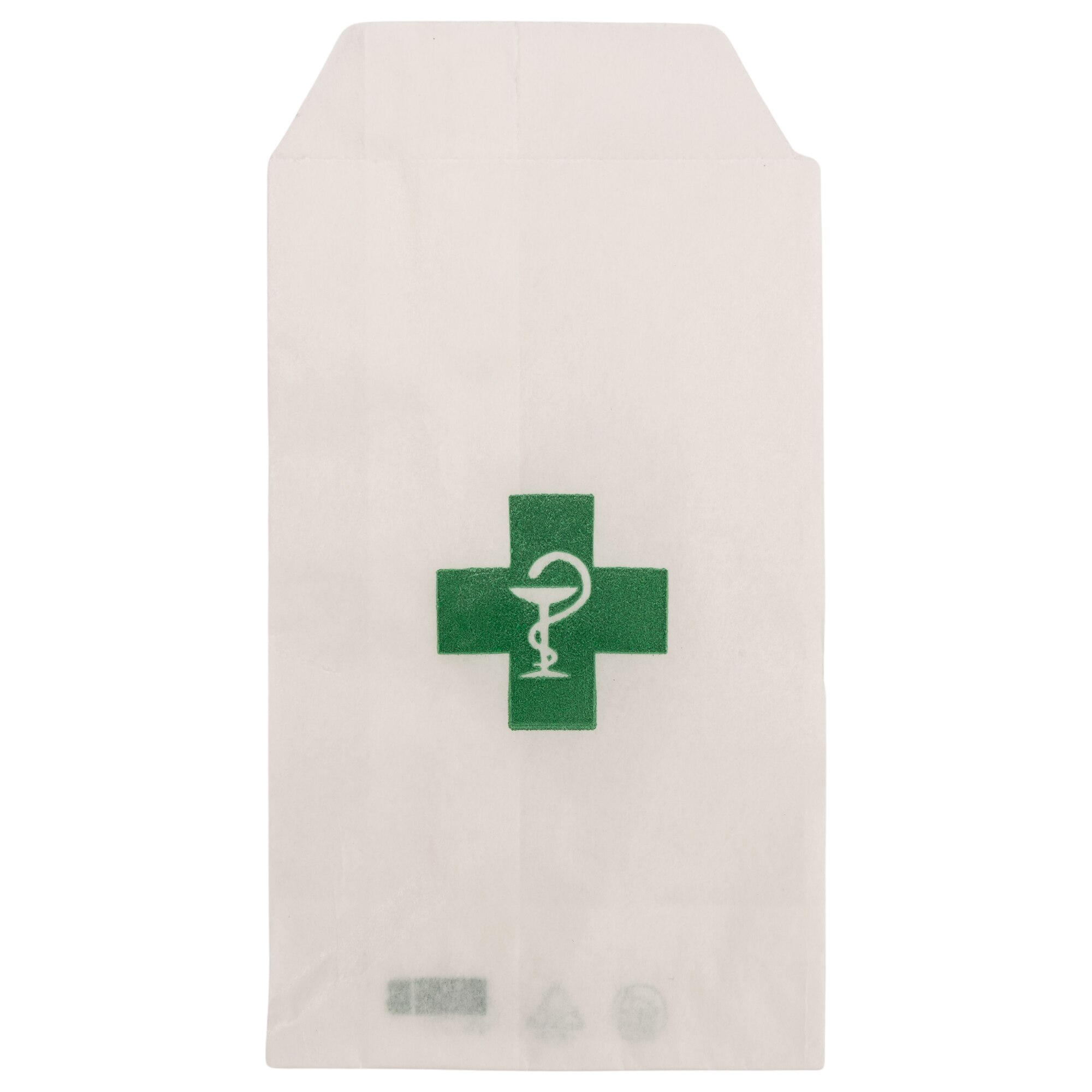 Set pungi farmacie EWS, 6x10cm, 1000 bucăți, hârtie reciclabilă - eMAG.ro