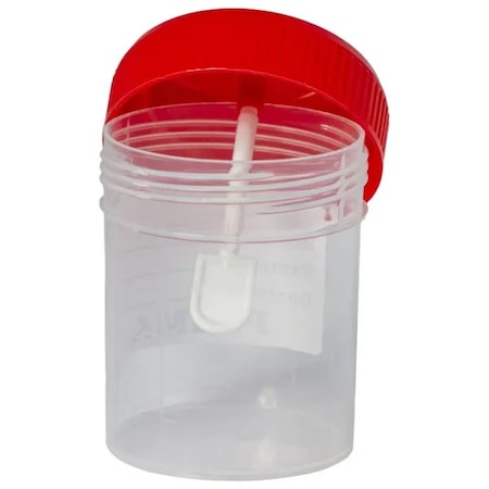 Recipient coprorecoltor steril 60ml, Golden Protect, capac roșu ...