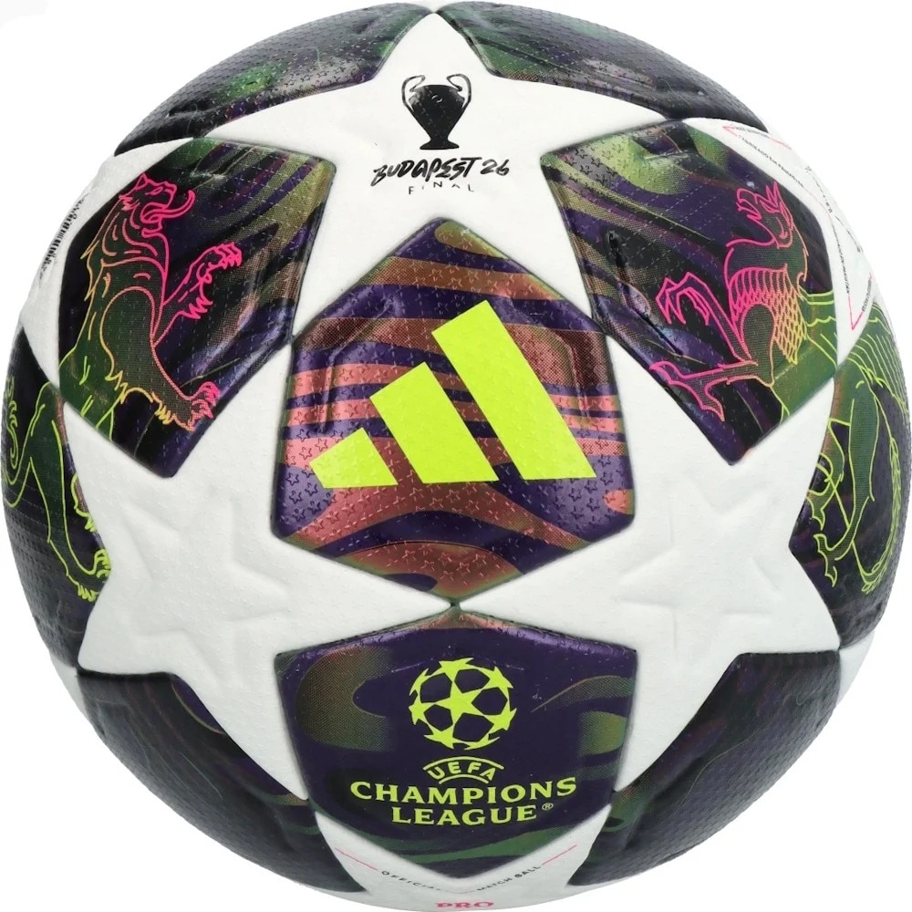 Minge fotbal Adidas UCL 25/26 Final Pro - oficiala de joc, mov/alb ...