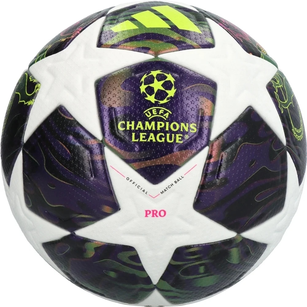 Minge fotbal Adidas UCL 25/26 Final Pro - oficiala de joc, mov/alb ...