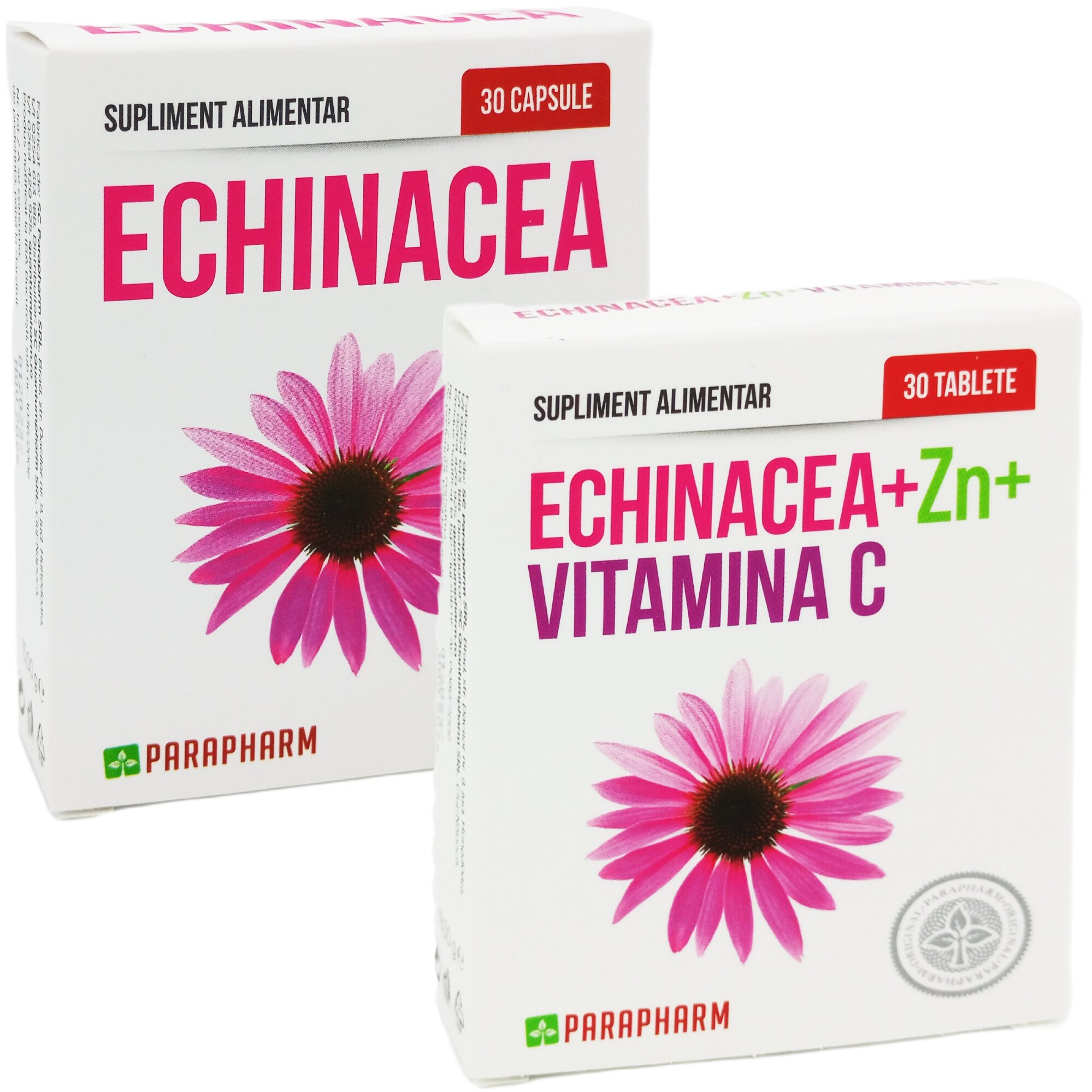 Kit Imunitate Echinacea capsule + Echinacea Zinc Vitamina C comprimate ...