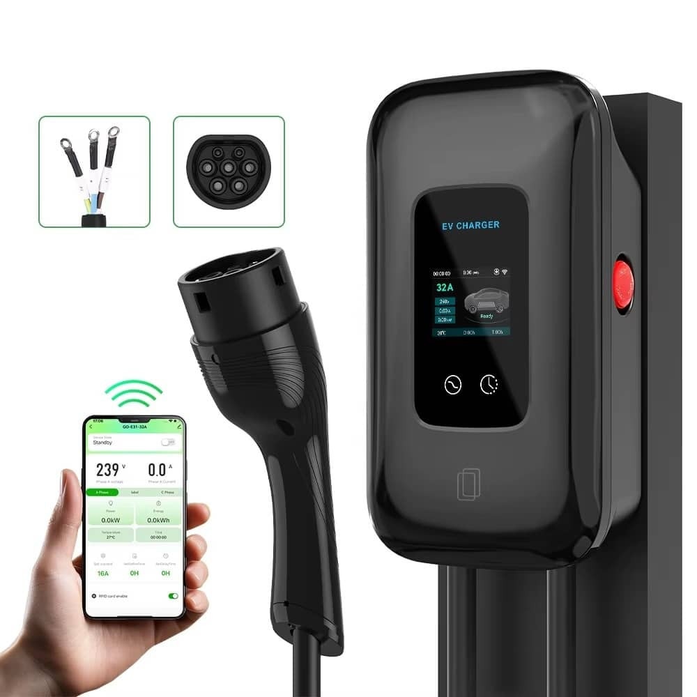 Statie Incarcare Auto Electrica 7kW 32A, WiFi, Aplicatie Inteligenta ...