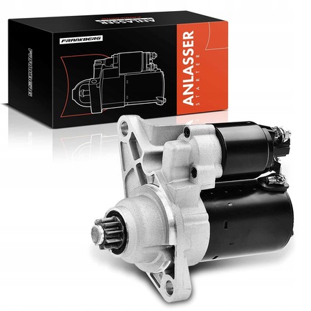 Demaror Frankberg, 12V, 1kW, 9 dinti, 76mm, pentru masini diesel ...