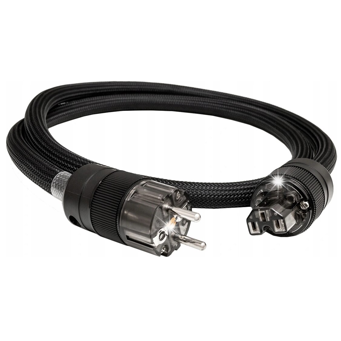 Cablul de alimentare Taga Harmony TPC-TS 1m, 16A, 250V, cu miez din ...