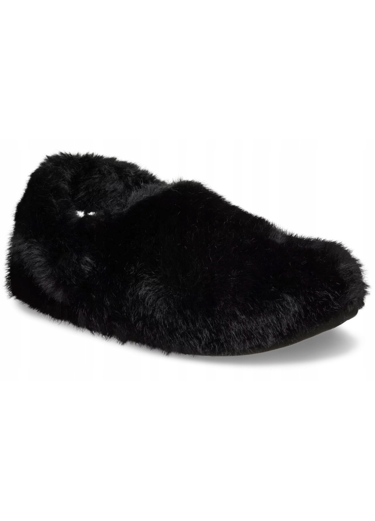 Papuci femei, Crocs, Classic Cozzzy Luxe Slipper, negru, 38-39 EU - eMAG.ro