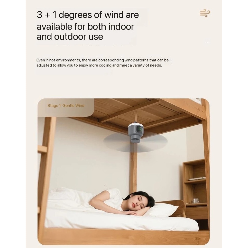 Ventilator de tavan cu incarcare inteligenta, Aiorber, temporizator cu ...
