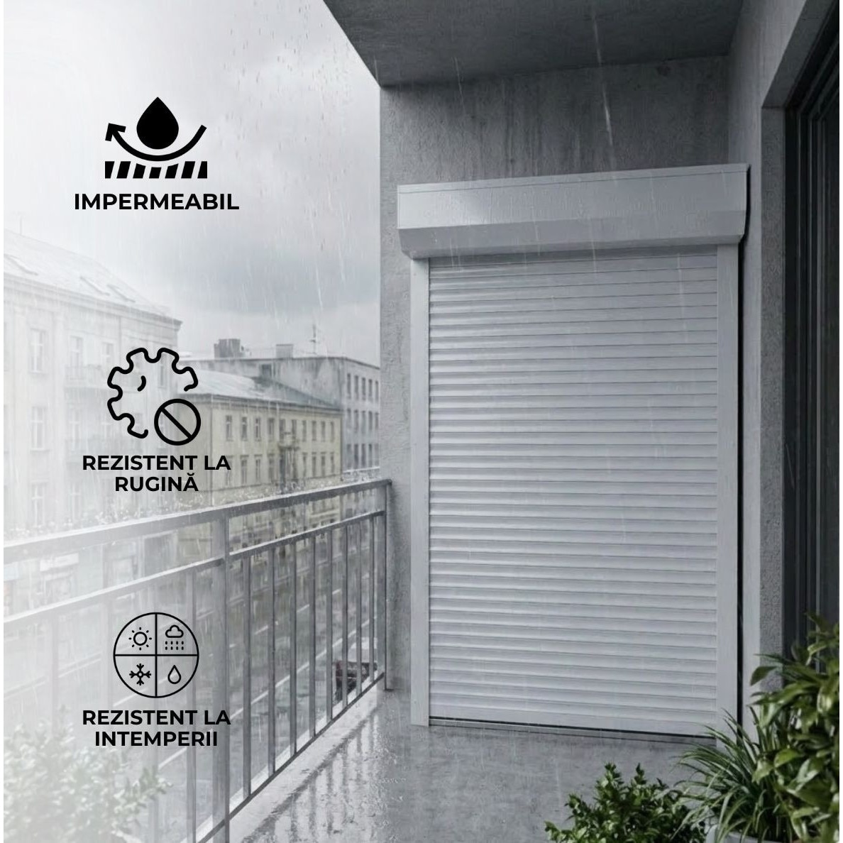 Dulap depozitare balcon ParkingBox® BalconBox, Depozitare unelte ...