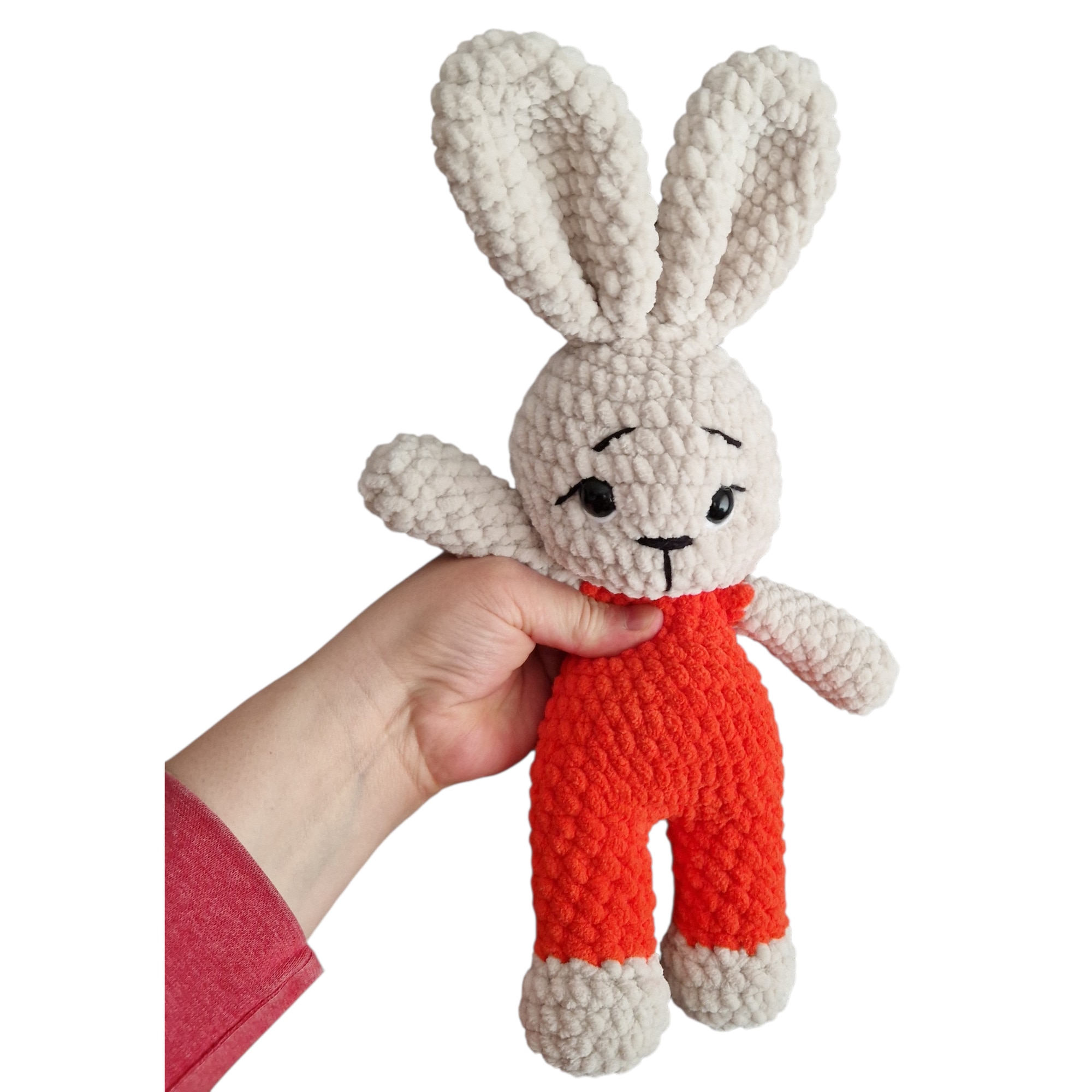 Iepuras crosetat manual Aurel / Handmade Crocheted Bunny - eMAG.ro