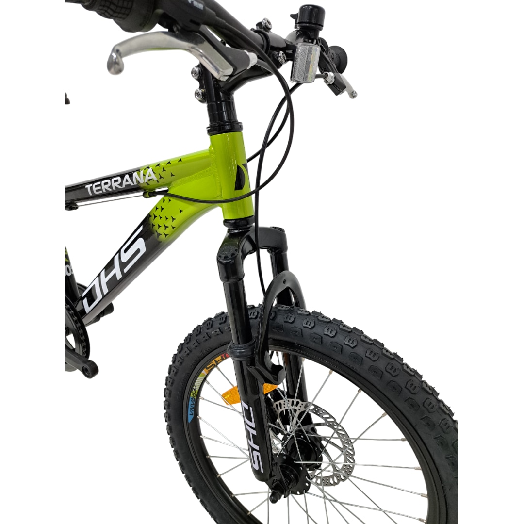Bicicleta pentru copii MTB DHS Terrana 2023, roata 20 inch, frane Disc ...
