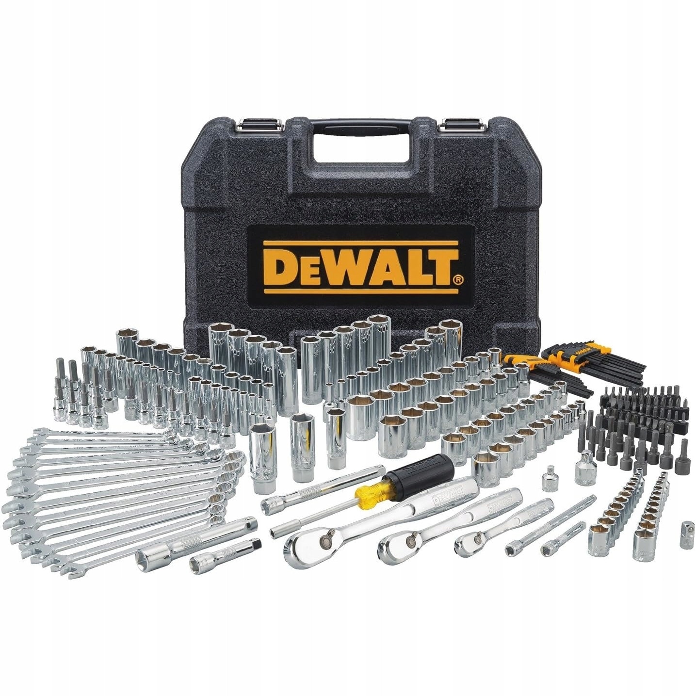 Set unelte mecanici DEWALT DWMT81535-1, 247 elemente, gratar cu 72 ...