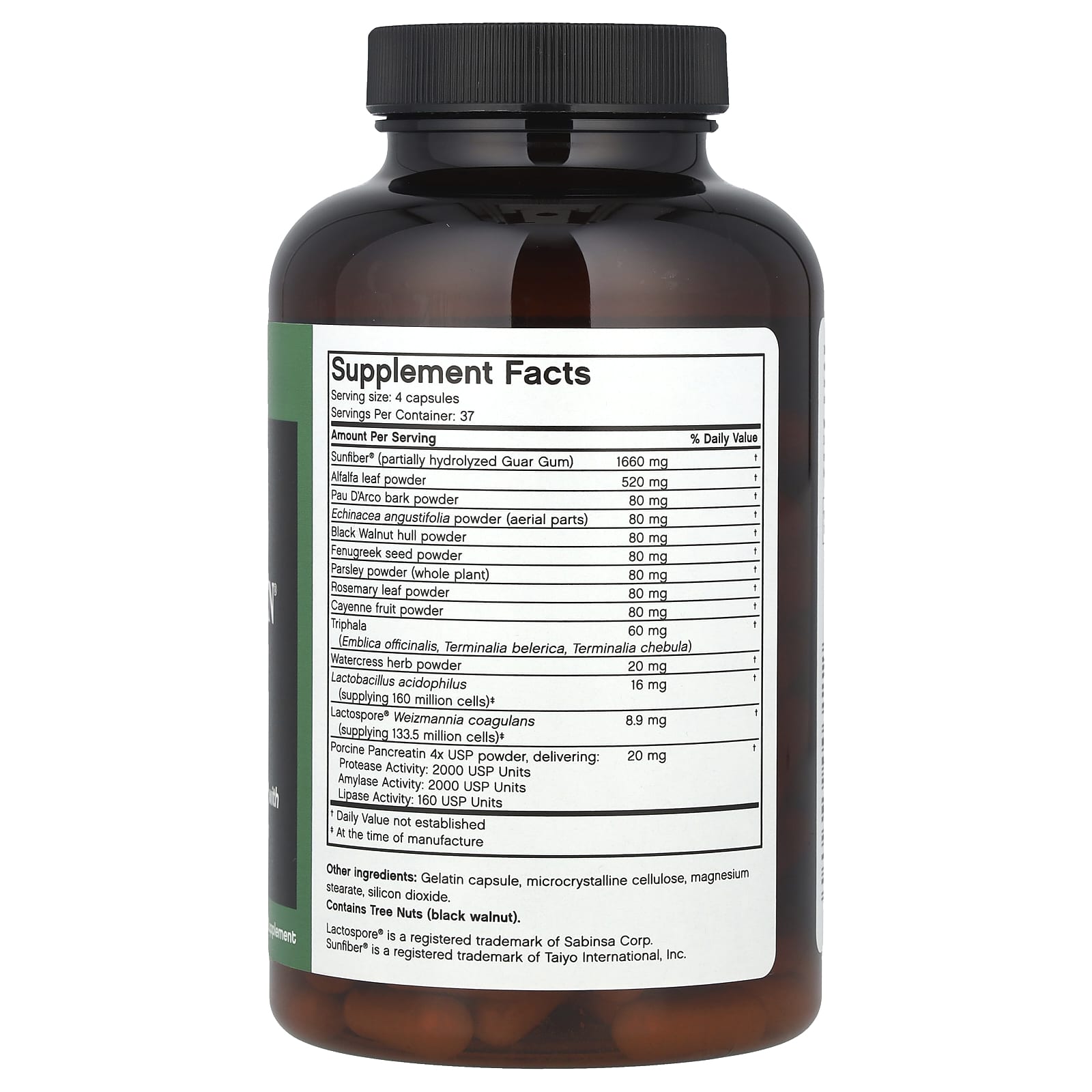 Supliment alimentar, Futurebiotics Colon Green, 150 capsule, probiotice ...