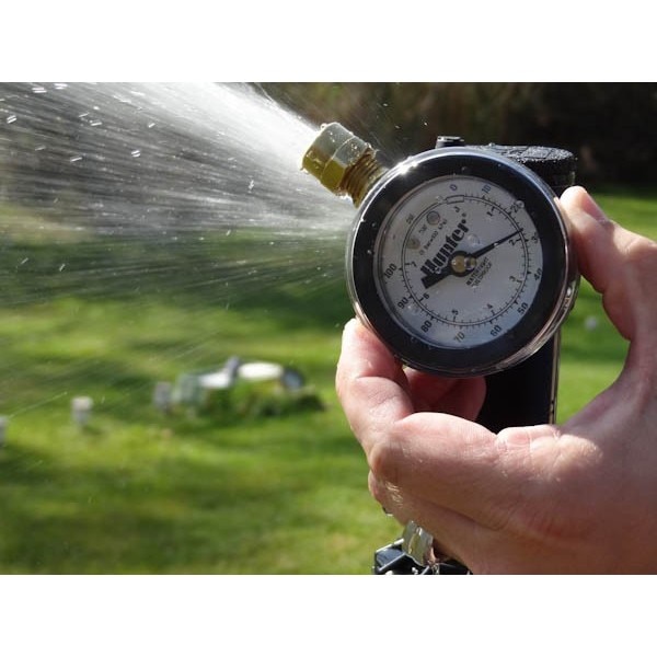 Manometru pentru aspersoare rotative, Hunter, inox - eMAG.ro