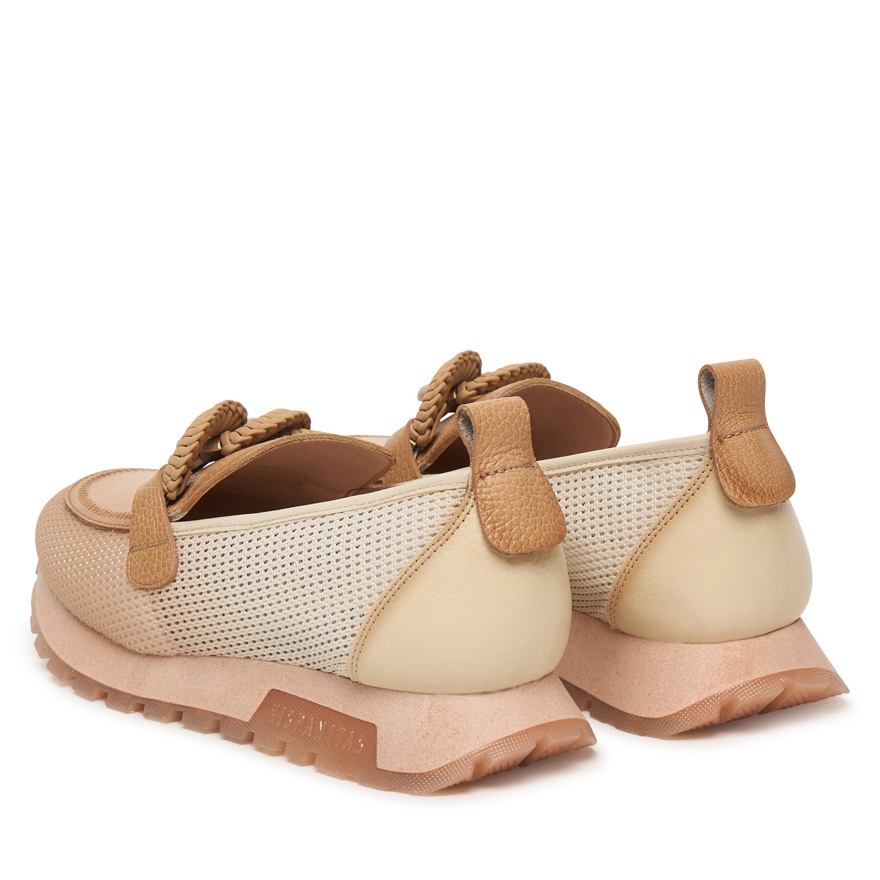Mocasini dama, Hispanitas, din piele naturala, maro, 40 EU - eMAG.ro