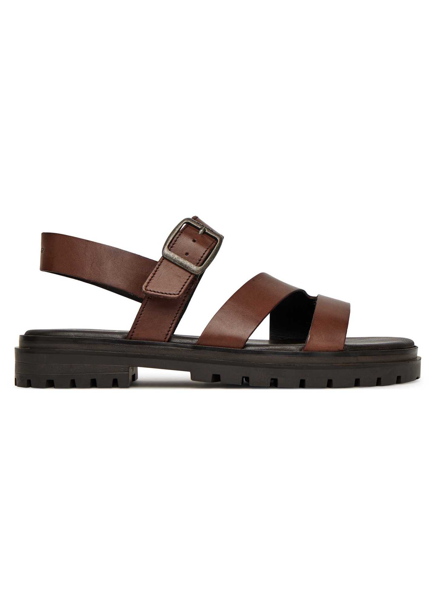 Sandale dama, G Star Raw, catarama, piele naturala, maro, 41 EU - eMAG.ro