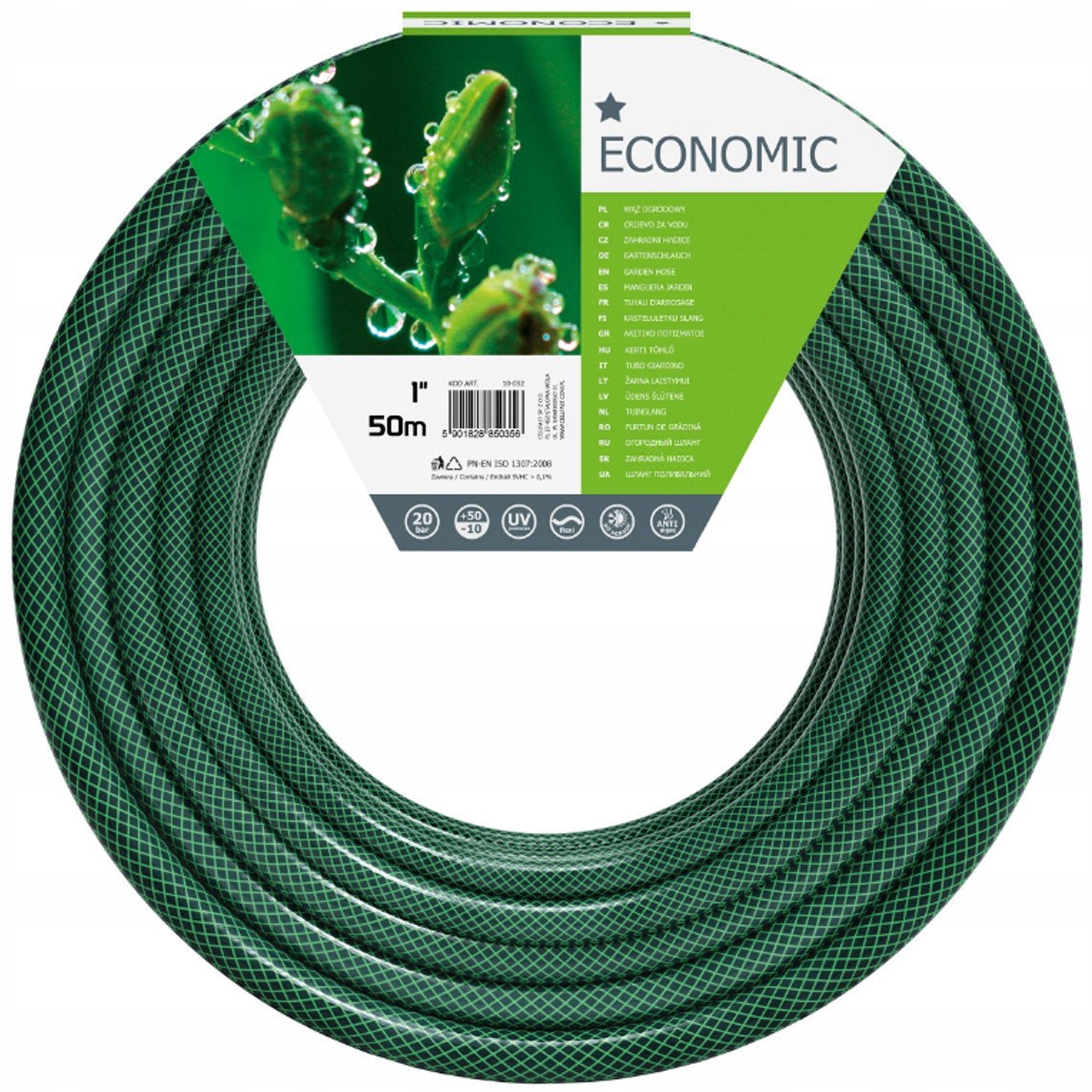 Furtun gradinarit 3 straturi, 1", 50m, Cellfast, rezistent la UV ...