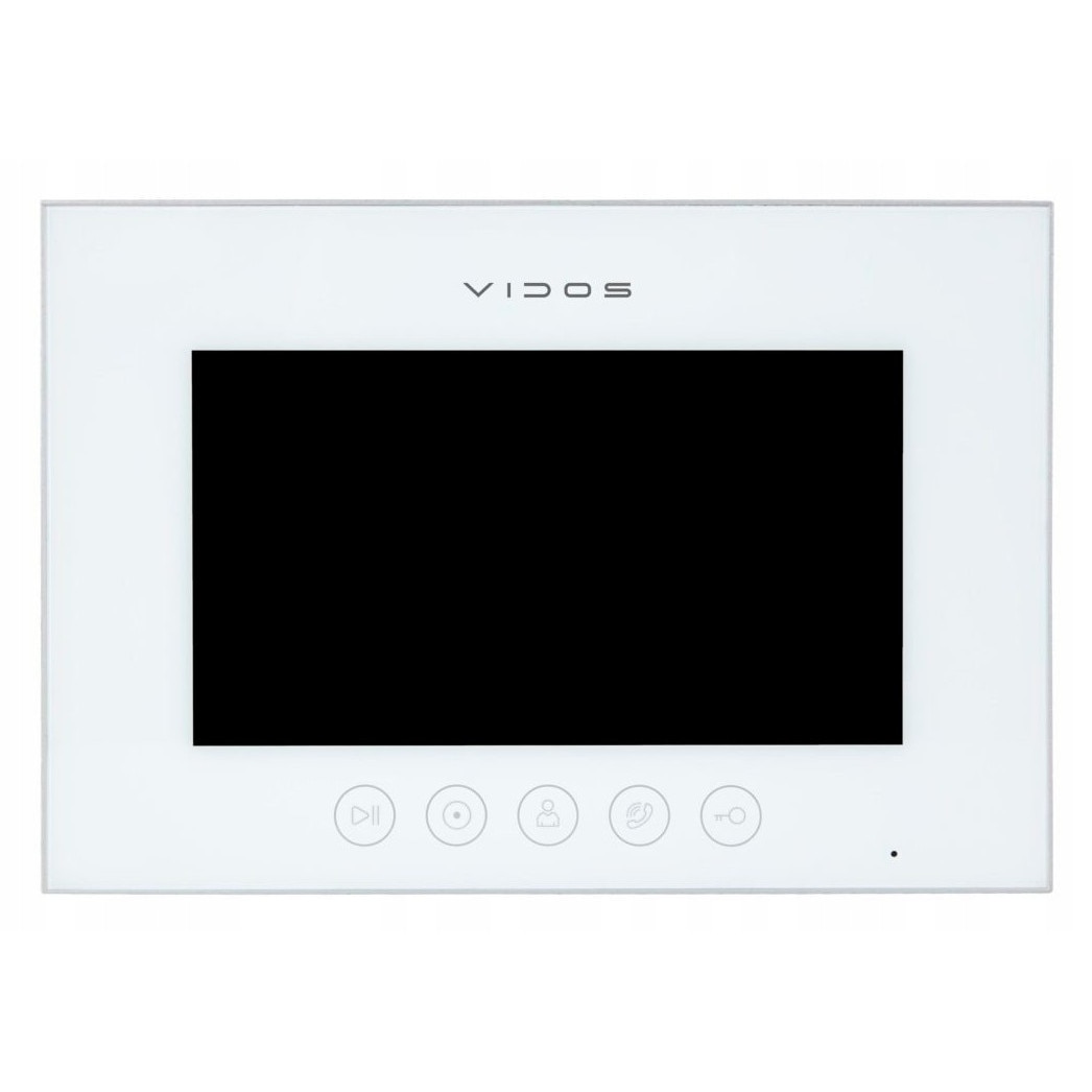 Set videointerfon Vidos M11W-X cu statie de poarta S10, monitor 7 ...