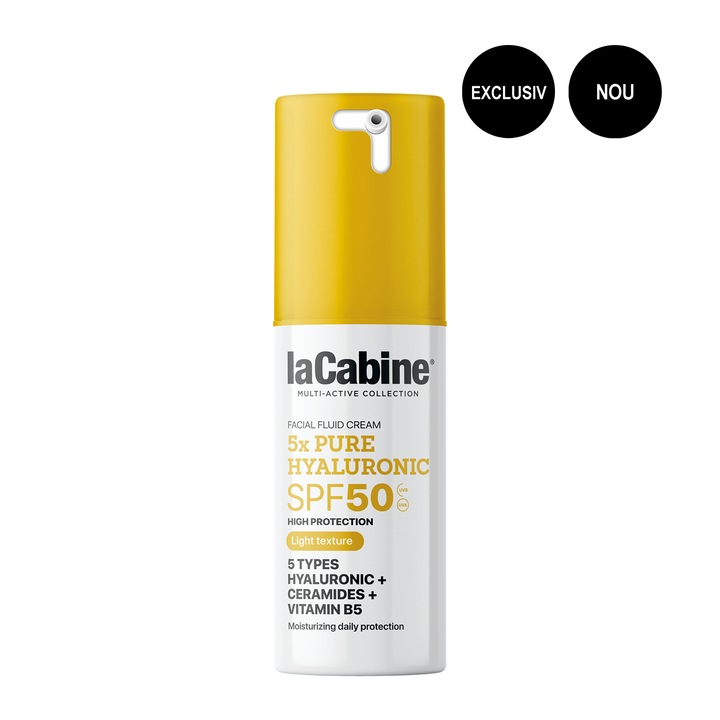 Crema Fluida 5XPURE HYALURONIC SPF50 - eMAG.ro