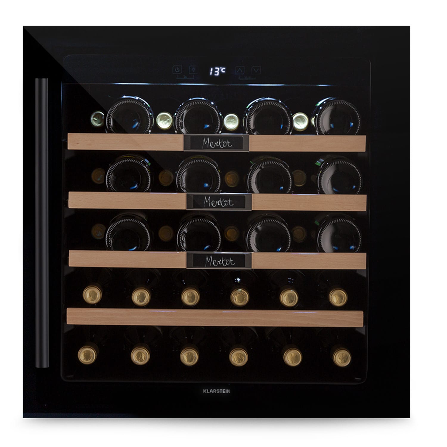 Klarstein, Vinsider 36 Built-In Uno, Frigider Pentru Vin Incorporat, 36 ...
