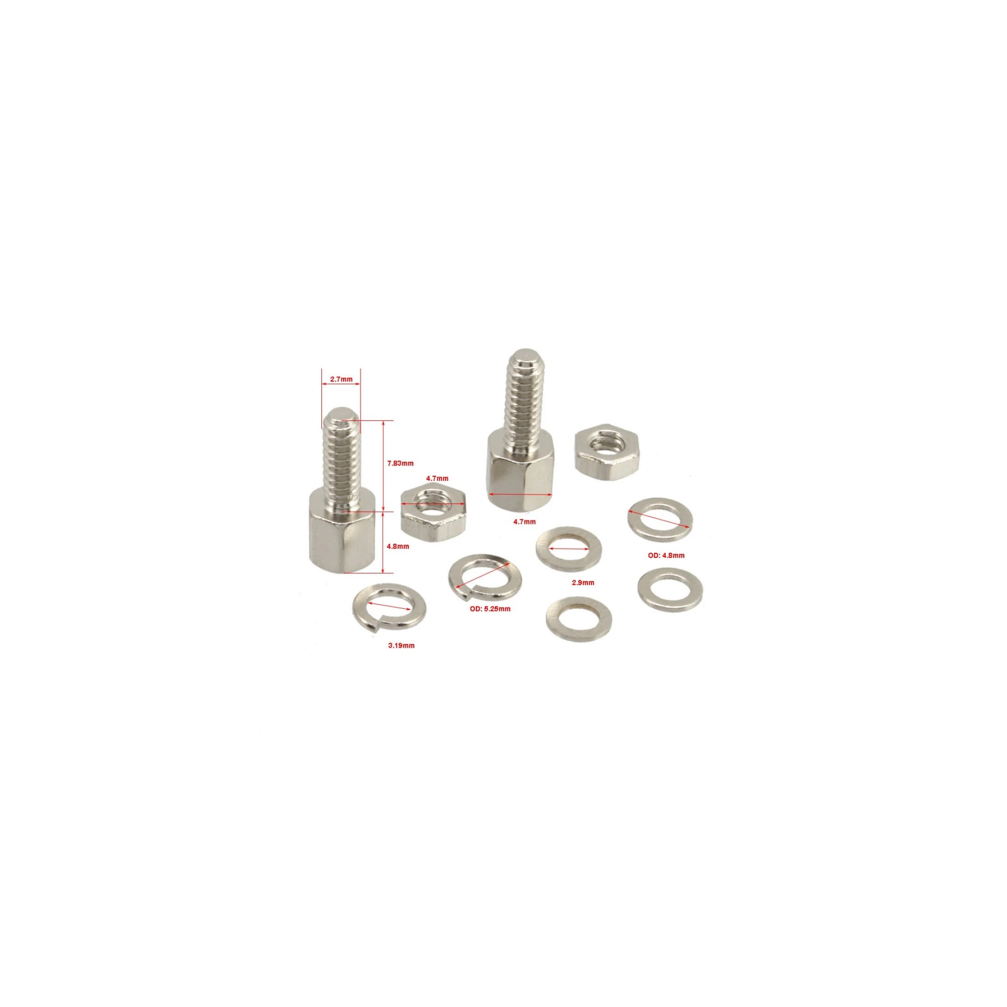 Set 10 buc suruburi pentru D-Sub, InLine IL77776 - eMAG.ro
