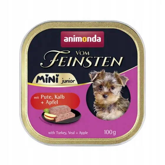 Hrana Umeda pentru Caini animonda Mini Junior Curcan Vitel Mar 100g ...