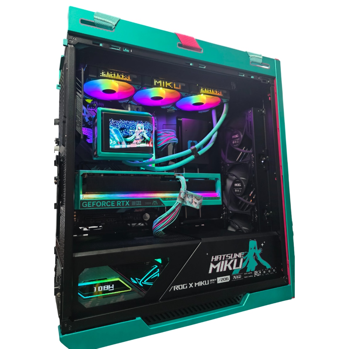 Sistem Asus ROG Hatsune Miku Limited Edition Powered by MCO, AMD Ryzen ...