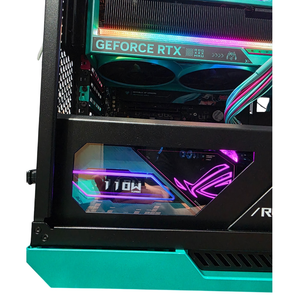 Sistem Asus ROG Hatsune Miku Limited Edition Powered by MCO, AMD Ryzen ...