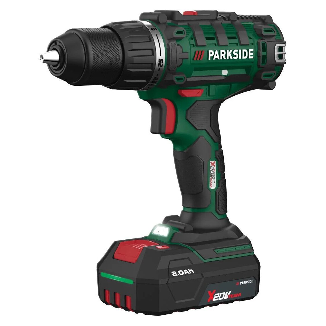Set șurubelniță/mașină de găurit cu acumulator PARKSIDE PABS 20-Li I9 ...