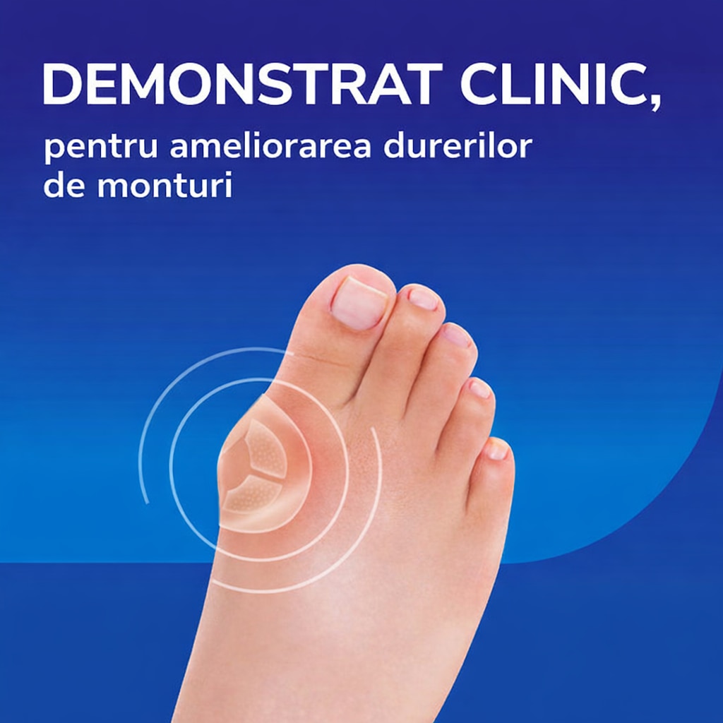 Dr. Scholl's Plasturi hidrogel pentru monturi (hallux valgus) x 5buc ...