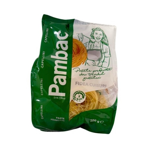 Paste fidea cuiburi, Pambac, 200g, foarte rapid, absobție a aromelor ...