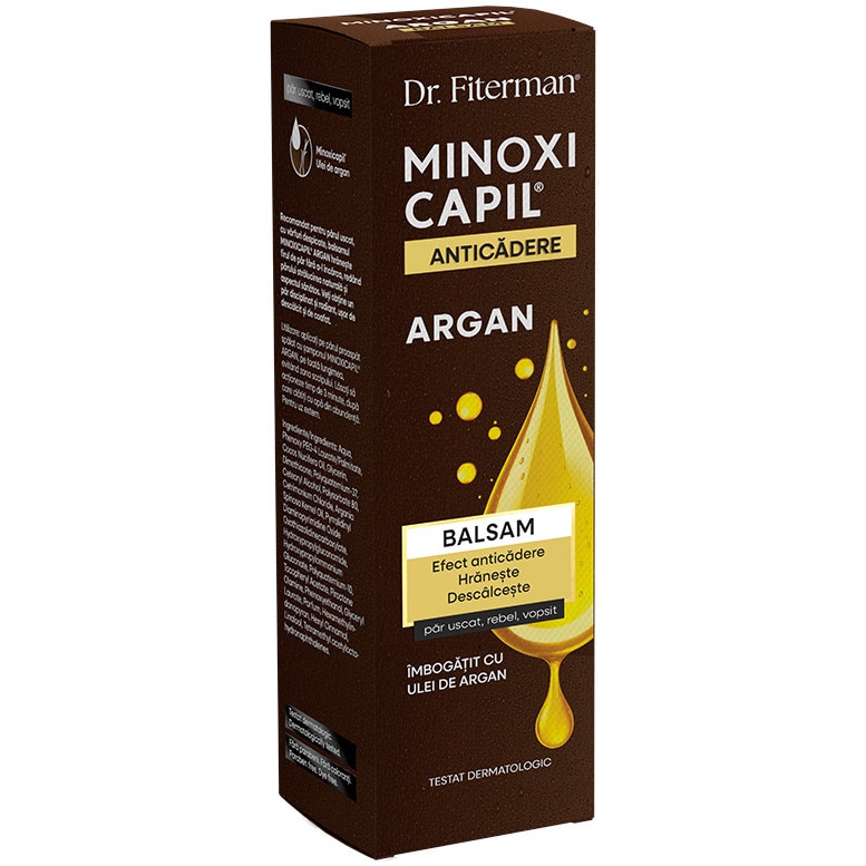 Balsam Doctor Fiterman MINOXICAPIL ARGAN, 200 ml - eMAG.ro