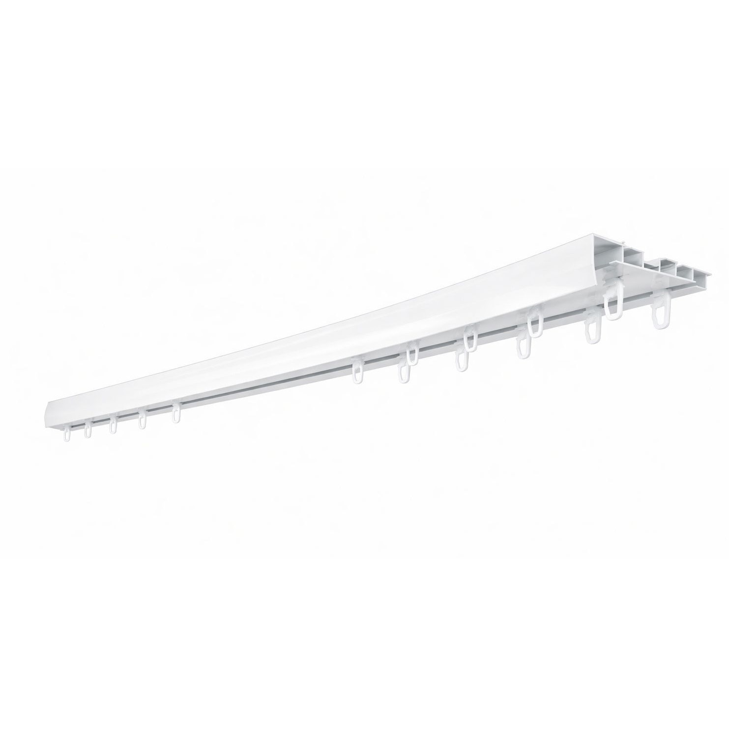 Sina cu masca, cu doua canale din aluminiu de prins in perete/tavan ...