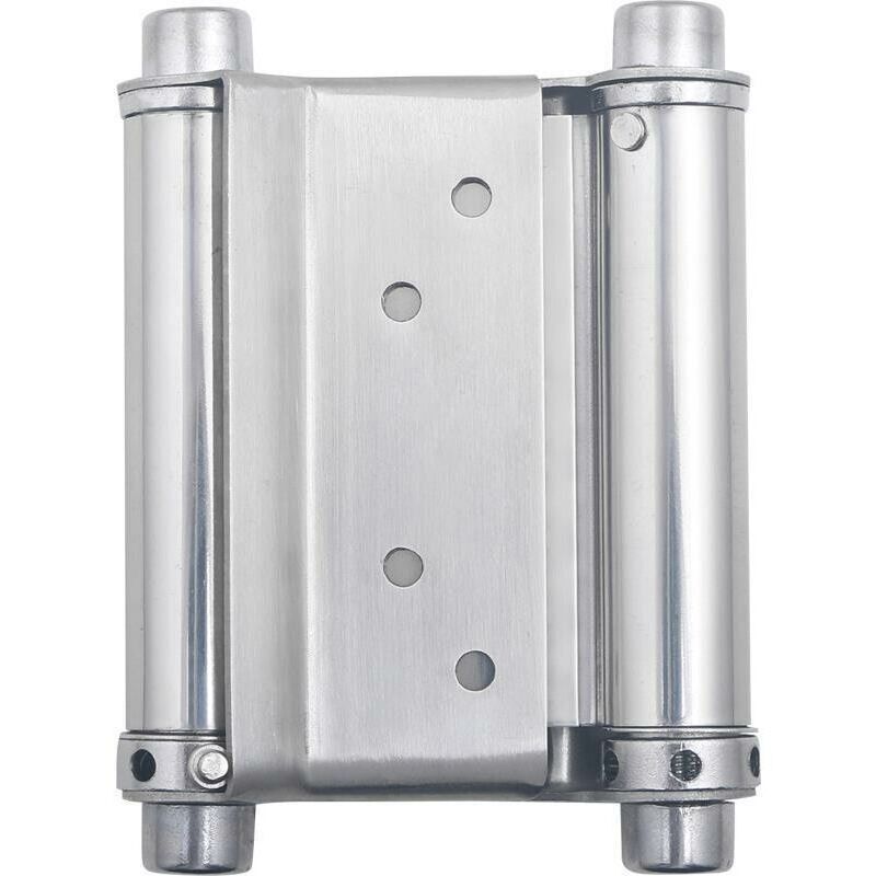 Set 2 balamale inox reglabile cu arc pentru usi batante, capacitate 15 ...