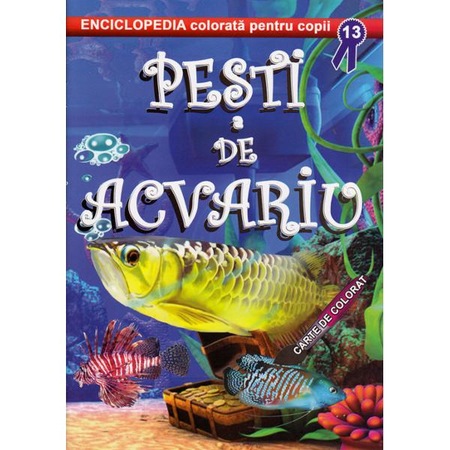 Pesti de acvariu - Carte De Colorat - eMAG.ro