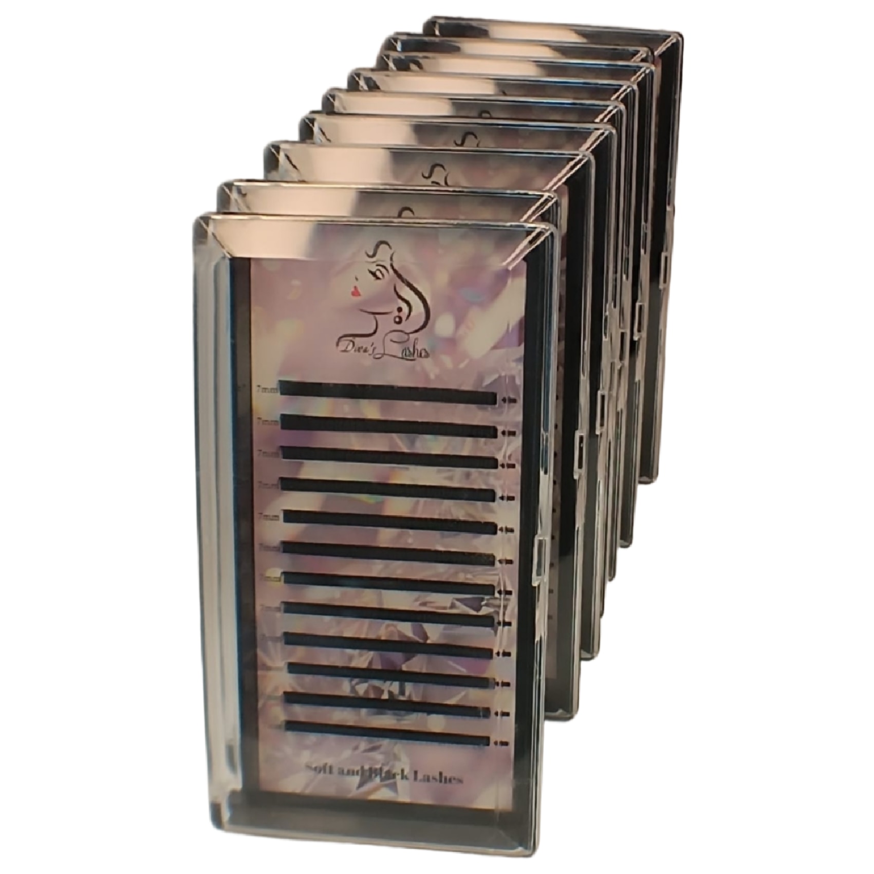 Set casete extensii gene fir cu fir curbura C (7+1) - eMAG.ro