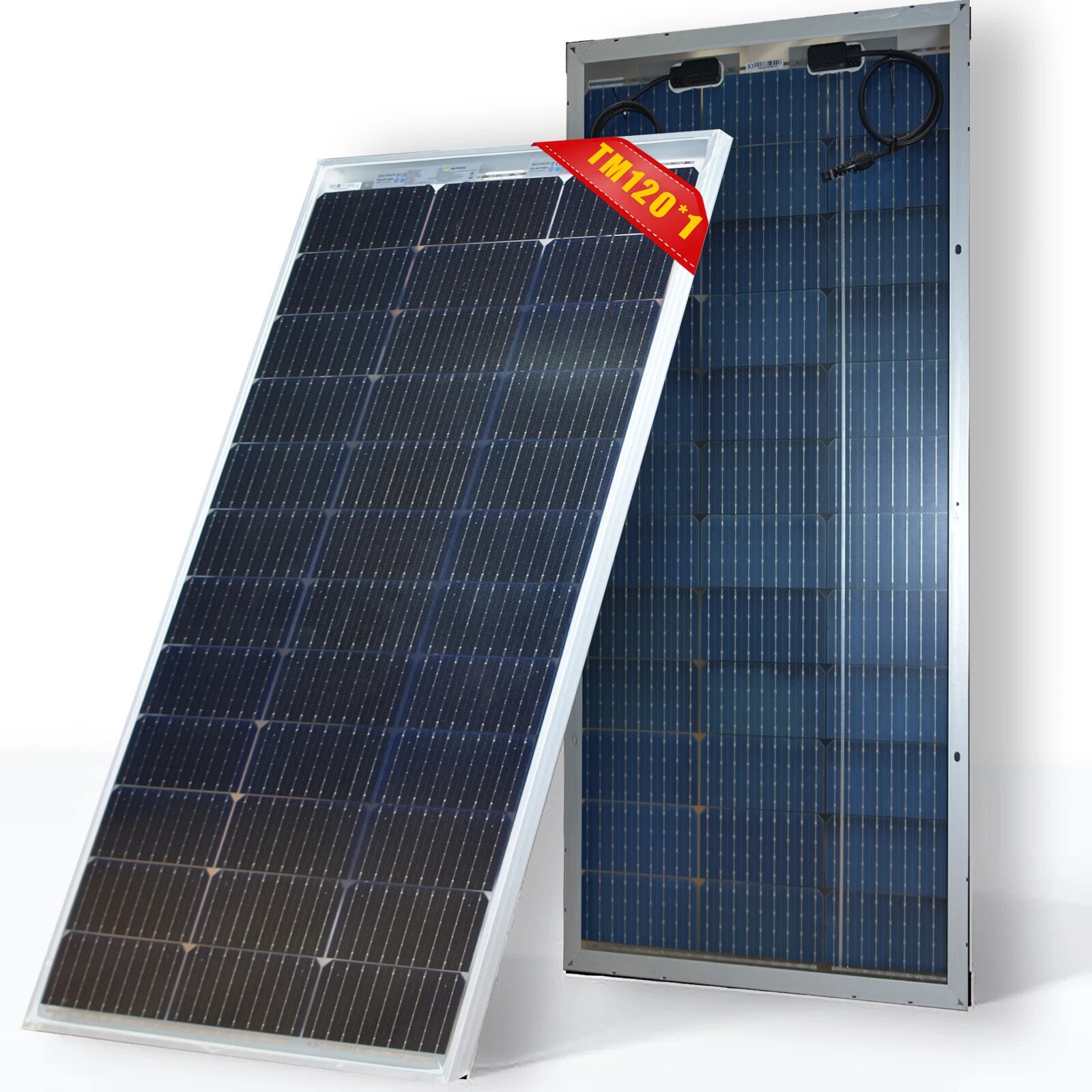 Panou solar rigid, 120W, tehnologie bifaciala, design durabil ...