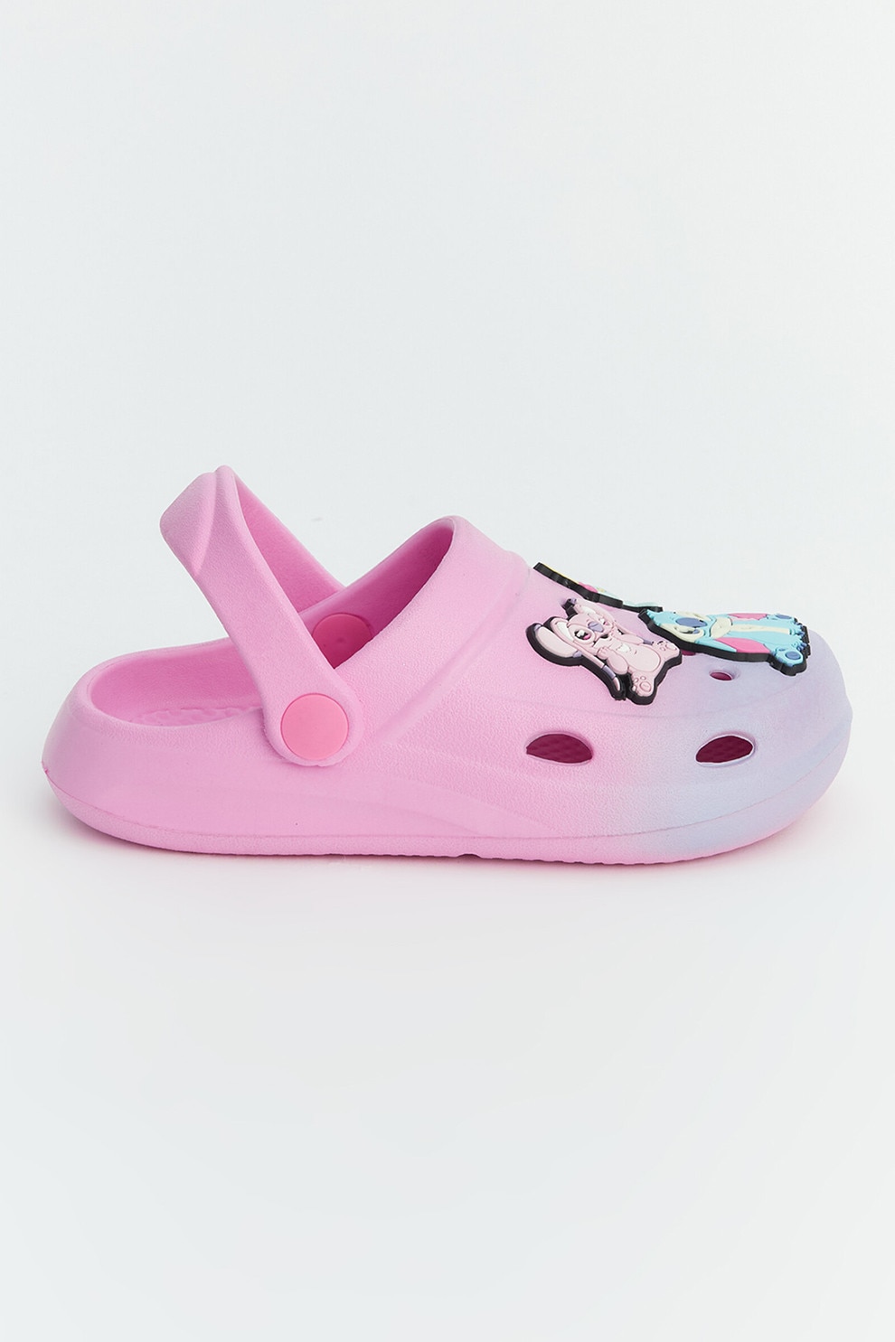 LC WAIKIKI, Saboti cu imprimeu Stitch, Albastru pastel, Negru, Roz ...