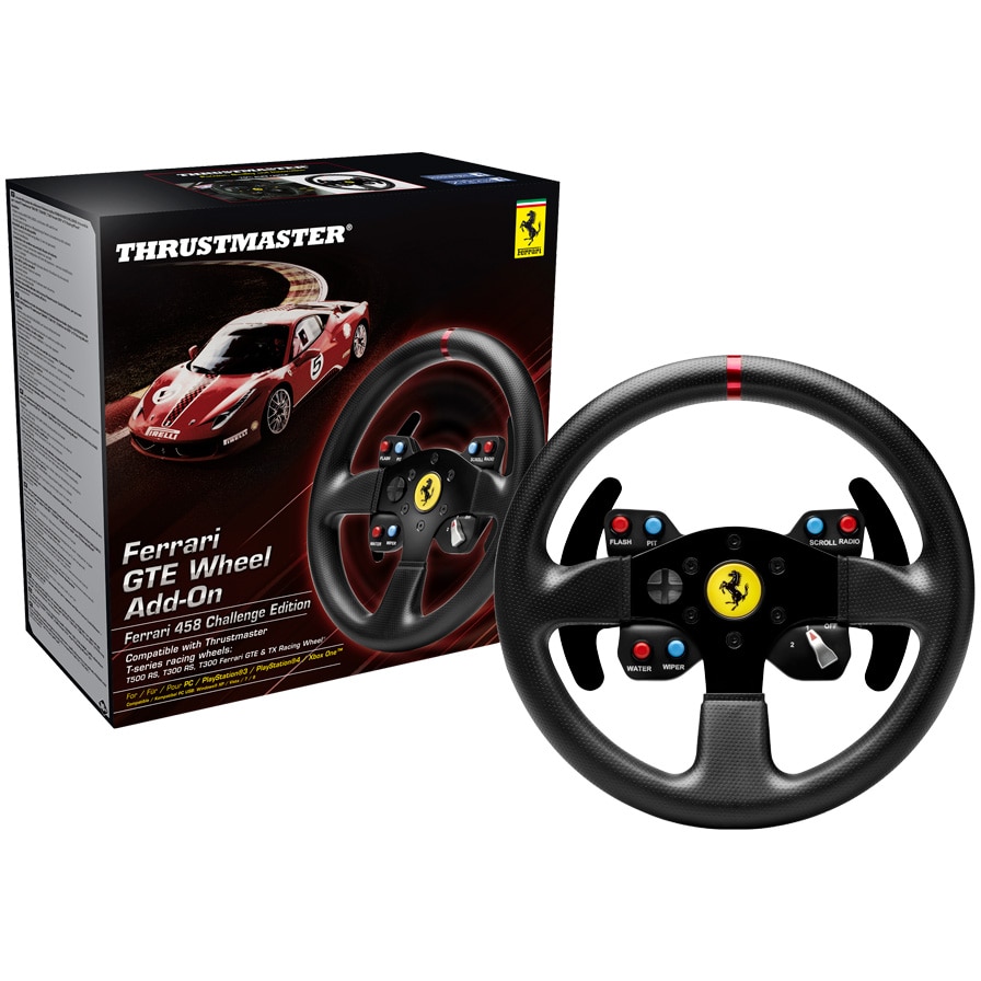 Волан Thrustmaster Ferrari GTE F458 Wheel Add-On за PlayStation, PC ...