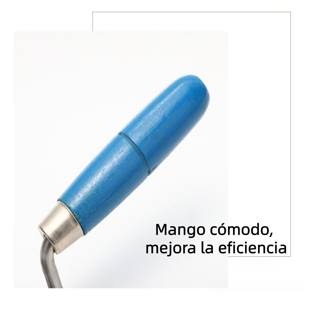 Spaclu Dekok, 100x120mm, albastru, inox, maner ergonomic - eMAG.ro