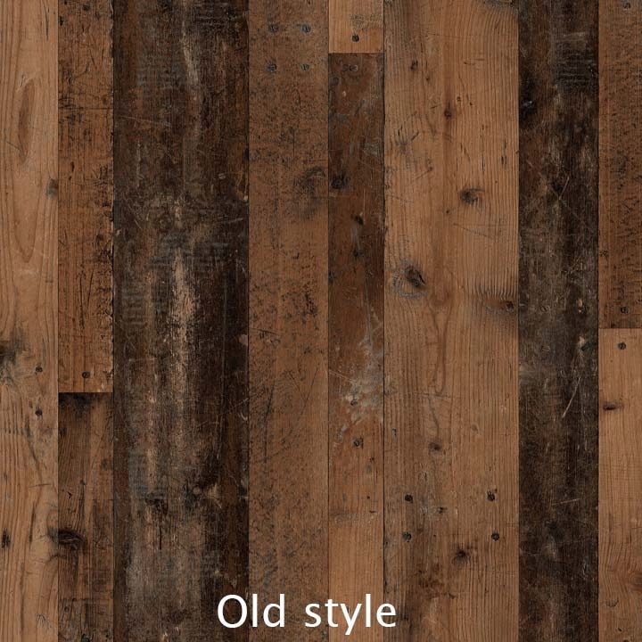 Bratex 180 cm RTV komód, matt, fogantyúk nélkül, 2 rekeszes, "old style ...